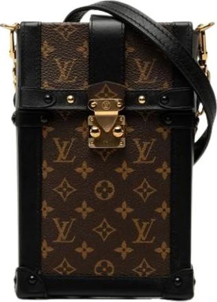 Louis Vuitton Pre-owned Pochette Trunk Verticale - Femme - Pre-owned - Brun - Taille: ONE Size