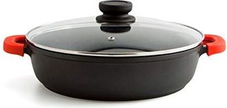 Quid 7679005 Lunchbox - Intense Quid, 28 x 7.5 cm, 3.85 L, Schwarz und Rot