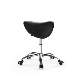 Generic Sattelf&ouml;rmiges Sitzkissen, ergonomischer Sattelstuhl, h&ouml;henverstellbarer Arbeitsstuhl, 260 Pfund Tragkraft, geeignet for Sch&ouml;nheitssalons und B&uuml;ros(Bl