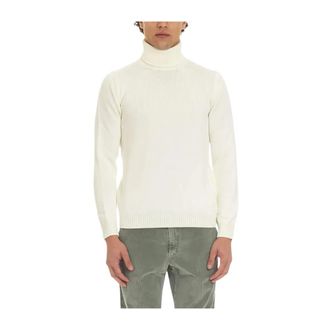 Roberto Collina Dolcevita ML - - Knitwear - Herren - Beige - 2XL