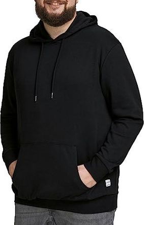Jack & Jones Jack & Jones Homme JJEBASIC Sweat Hood Noos PS Sweat &agrave; Capuche, Black/, EU4XL US2XL