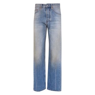 Maison Margiela Femme, Jeans, Bleu, Taille: W26 Jean D&eacute;lav&eacute; 5 Poches
