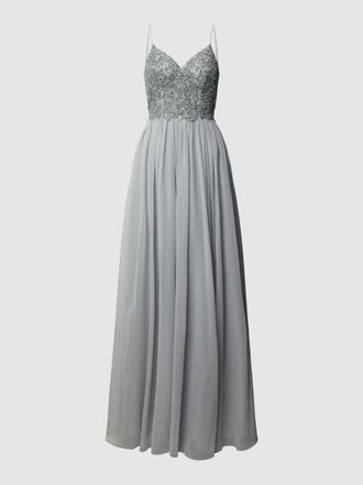 Laona Abendkleid mit Ziersteinbesatz