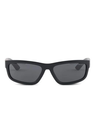 Prada lunettes de soleil Linea Rossa - Noir
