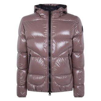 Herno Glanz Bomberjacke - - Jackets - Herren - Braun - M