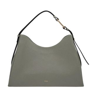 Furla Nuvola L Schultertasche - - Bags - Damen - Gr&uuml;n - ONE SIZE