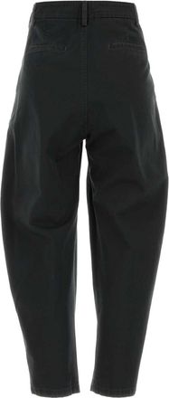Pantaloni Torino Pleated Denim Trousers - Gray