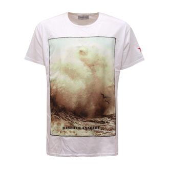 Bastille Wavesulf Maglia Rive Droit - - Tops - Herren - Wei&szlig; - XL