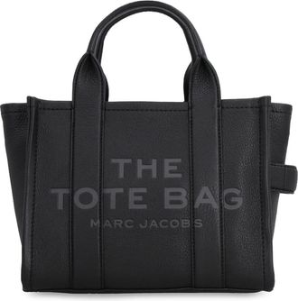Marc Jacobs Femme, Sacs, Noir, Taille: ONE Size Sac Fourre-Tout en Cuir Granuleux avec Bandouli&egrave;re