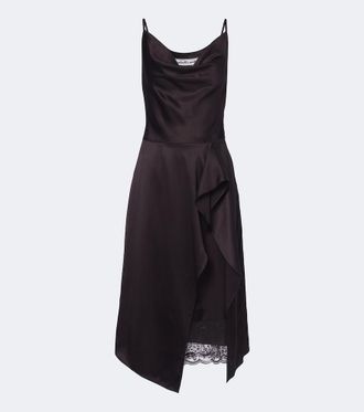 Acne Studios Robe nuisette en dentelle