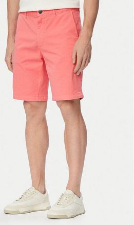 HUGO BOSS Stoffshorts 50536723 Hellrot Slim Fit