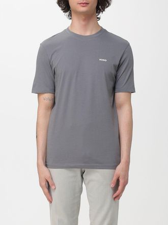 HUGO BOSS T-Shirt HUGO Herren Farbe Grau