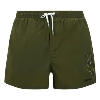 Dsquared2 Herren, Bademode, Gr&uuml;n, SGr&ouml;&szlig;e