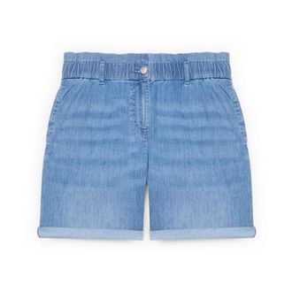 Fiorella Rubino Damen, Shorts, Blau, 2XLGr&ouml;&szlig;e
