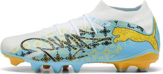 Puma Chaussures de football FUTURE 9 MATCH PLAYMAKER FG/AG Unisexe, Chaussures, Blanc, 40.5