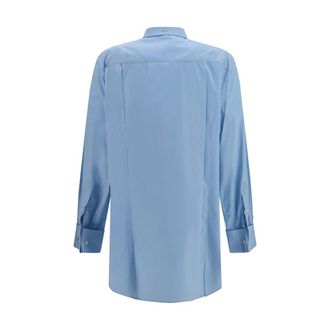 Prada Cotton Poplin Shirt - Blue