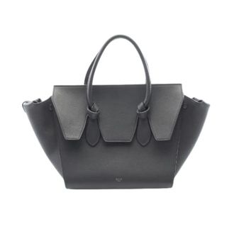Celine Pre-owned Tie Bag Sac Cabas en Cuir - Femme - Pre-owned - Gris - Taille: ONE Size