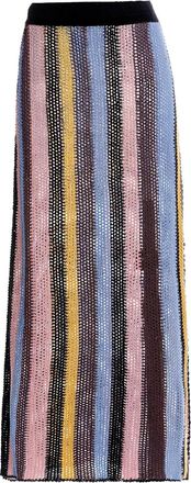 Agua Bendita robe de plage Cyprus à rayures - Marron