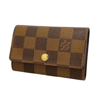 Louis Vuitton unisex, Pre-owned, Brun, Taille: ONE Size Porte-cl&eacute;s en tissu Pre-owned