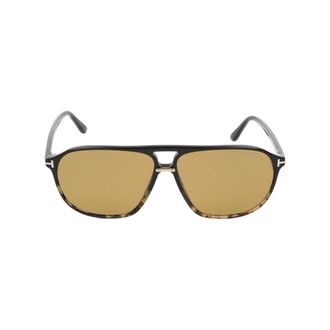 Tom Ford Lunettes de soleil Bruce - unisex - Accessoires - Noir - Taille: 61 MM