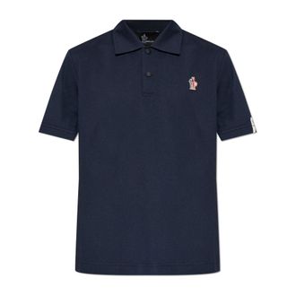 Moncler Day-Namic Polo Shirt - - Tops - Herren - Blau - S