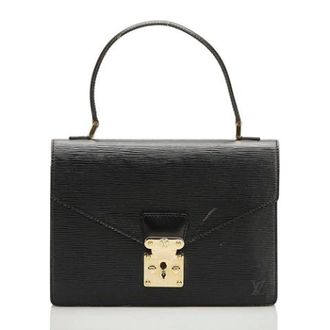 Louis Vuitton Pre-owned Cuir sacs-louis-vuitton - Femme - Pre-owned - Noir - Taille: ONE Size
