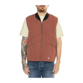Dickies Giacca Smanicata - - Jackets - Herren - Rot - S