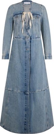 Maison Margiela Femme, Robes, Bleu, Taille: 38 FR Manteaux