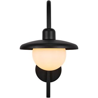 Nordlux Applique murale berlo M&eacute;tal Noir, H.39 - IP44 - E27 / Nordlux Ext&eacute;rieur