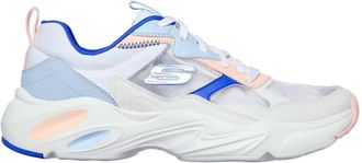 Skechers Stamina Airy Schuhe f&uuml;r Damen (Wei&szlig;/Bunt)