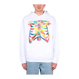 Marcelo Burlon Herren, Sweatshirts & Hoodies, Wei&szlig;, MGr&ouml;&szlig;e