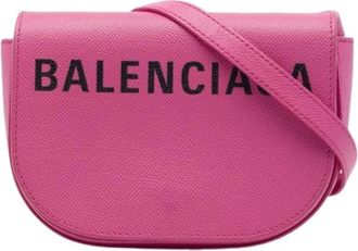 Balenciaga Sac bandouli&egrave;re vintage Pre-owned - Femme - Pre-owned - Rose - Taille: ONE Size