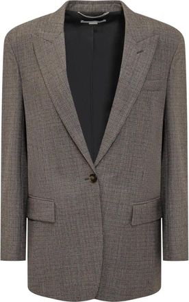Stella McCartney Femme, Vestes, Gris, Taille: 36 FR Blazer Monopetto