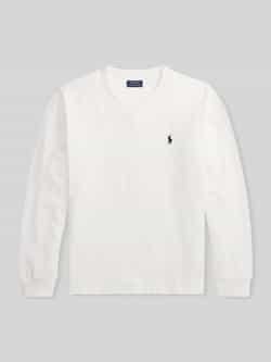 Polo Ralph Lauren Relaxed Fit Langarmshirt aus reiner Baumwolle