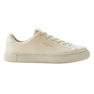 Fred Perry B71 Leder-sneaker In Haferflockenfarbe