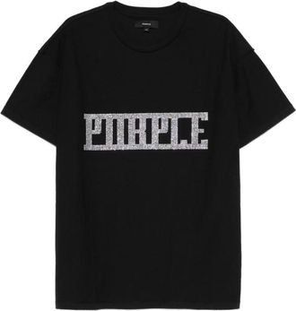 Purple Homme, Tops, Noir, Taille: S T-Chemises