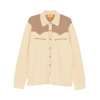 Guest In Residence Western Button Up! Hemd - - Shirts - Herren - Beige - L