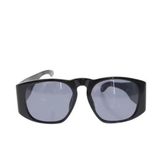 Chanel Pre-owned Logo CC Sonnenbrille - - Pre-owned - Damen - Schwarzk - ONE SIZE