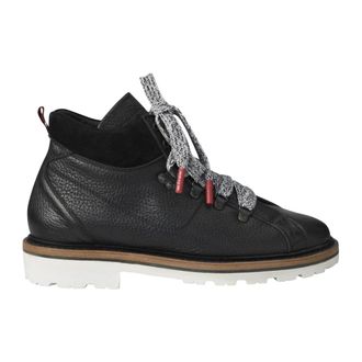 Kiton Klassische- solide- handgefertigte Stiefel - - Shoes - Herren - Schwarzk - 39 EU