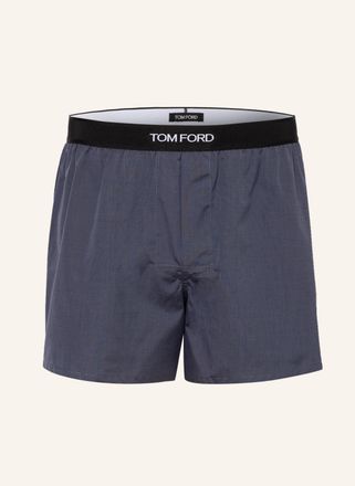Tom Ford Web-Boxershorts grau