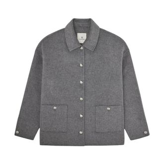 Anine Bing Luca Jacket - - Jackets - Damen - Grau - M