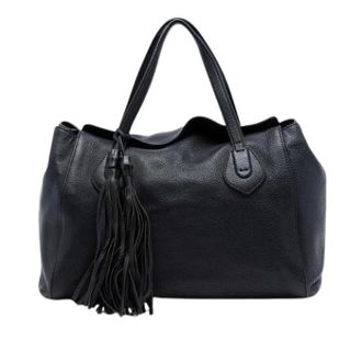 Gucci Pre-owned Lady Tassel Tote - Femme - Pre-owned - Noir - Taille: ONE Size