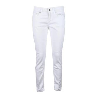 Dondup Stretchige Baumwollmischung Jeans - - Jeans - Damen - Wei&szlig; - W30