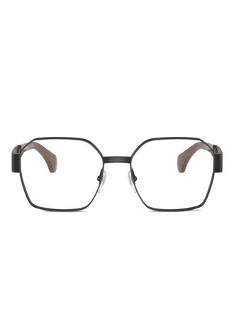 Alain Mikli lunettes de vue à monture géométrique - Noir