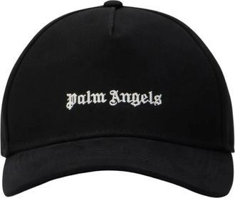Palm Angels Homme, Accessoires, Noir, Taille: ONE Size Classic Logo Cap