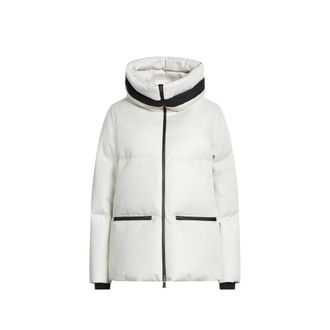 Herno Polyester Mantel - - Jackets - Damen - Wei&szlig; - L