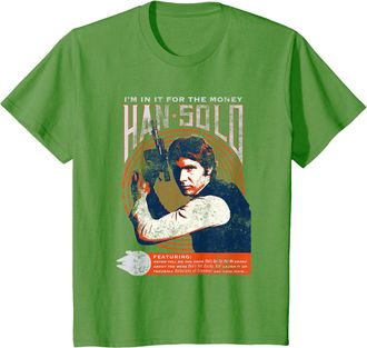 Star Wars Retro Poster Han Solo T-Shirt