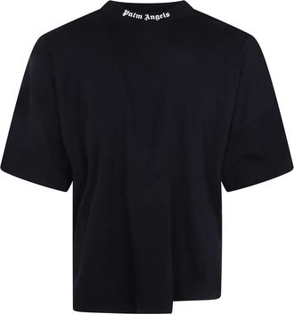 Palm Angels Homme, Tops, Noir, Taille: L T-Chemises