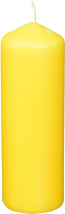 Bolsius Qualitäts - Stumpenkerzen 200 x 70 mm gelb im 1 Stück
