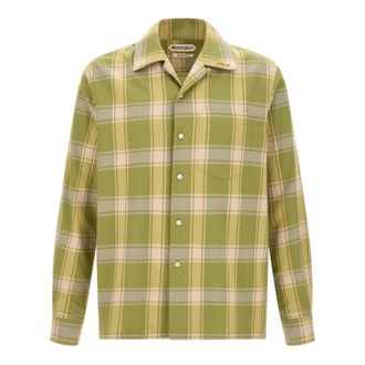 J.W.Anderson Karohemd - - Shirts - Herren - Gr&uuml;n - XL